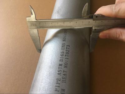 China Nickel Alloy Pipe  ASTM B163/ B165 ASME SB163/SB165 Monel 400 NACE MR0175 / EN 2.4360 / Monel K500 / 2.4375 for sale