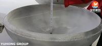 China ASME SA240 321 Stainless Steel Elliptical Head Dish End for Pressure Vessel And Heat Exchanger for sale