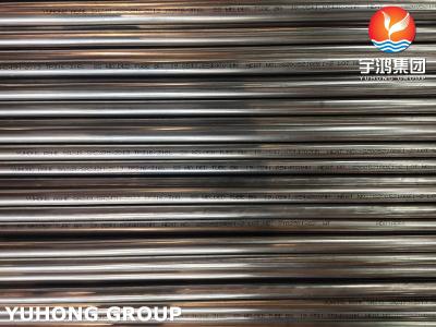 China Heat Exchanger Tube ASTM A249 TP316 / TP316L Bright Annealed Stainless Steel Welded Tubes for sale