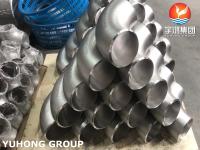 China ASTM A815 UNS S31803 Duplex 2205 90° LR Elbow ASME B16.9 Buttweld Pipe Fittings for sale