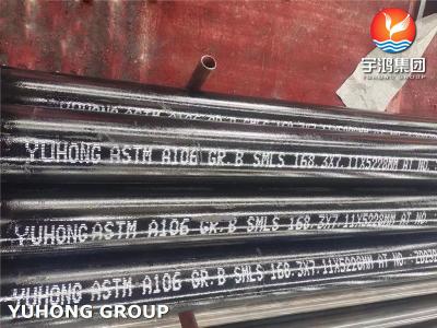 China ASME SA106 Gr.B Carbon Steel Seamless Pipe For Fire Furnace, Fired Heater, Convection Tube, Radiant Tube for sale