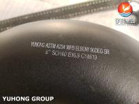 China ASTM A234 WPB 90Deg, 180Deg Short Radius Carbon Steel Buttweld Elbows For Heater B16.9 for sale