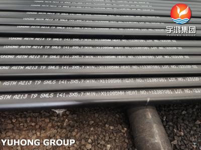 China ASME SA213 T9 Seamless Ferritic And Austenitic Alloy Steel Tubes For Caldera for sale