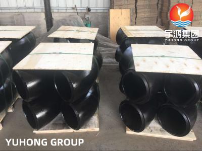 China ASTM A234 WP22 CL3 Buttweld 90 Degree LR Alloy Steel Elbow B16.9 For Fired Heater for sale