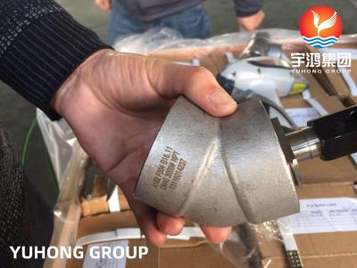 China ASTM A182 F304 ASME B16.11 Stainless Steel Elbow Fitting for sale