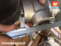 China ASTM A182 F304 ASME B16.11 Stainless Steel Elbow Fitting for sale