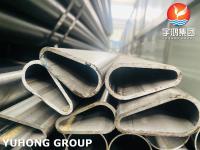 China Welded Shaped Tube Stainless Steel TP304 Rectangular Tube for sale