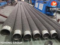 China T9 Studded Fin Tube for Heat Transfer in Tubular Heating Furnace Convection Section for sale