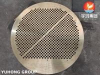 China ASTM A182 F304 Stainless Steel Heat Exchanger Floating Tubesheet For Propane for sale