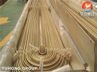 China ASME SB111 Aluminum Brass C68700 Seamless U Bend Heat Exchanger Tubes for sale