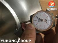 China ASTM A403 WP304L Buttweld Stainless Steel Seamless Equal Tees for sale