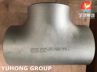China ASTM A403 WP316L Stainless Steel Seamless Buttweld Fittings Equal Tees for sale
