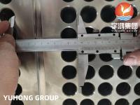 China EN10028 1.4541 Tube Sheet Providing Long-Lasting Performance In Harsh Environments for sale