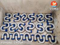 China ASME SA213 TP316L 1.4404 Stainless Steel U Bend Tube For Fired Heaters for sale