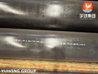 China ASTM A53 API 5L Gr.B Black Coating Carbon Steel ERW Pipes For Pipeline Equipments for sale