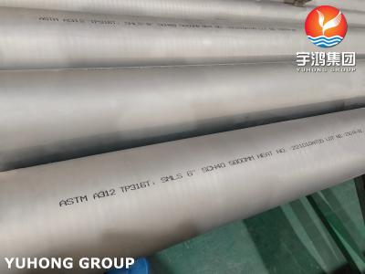 China ASTM A312 TP316L Stainless Steel Seamless Pipe For Oil , Gas for sale