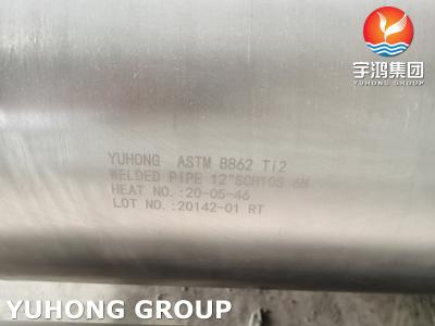 China ASTM B862 Ti2 Welded Pipe For Industrial With Excellent Strength for sale