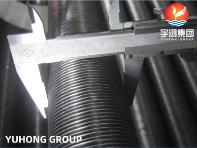 China Embedded G Type Finned Tube ASME SA210 Gr.A1 Seamless Tube With Aluminum Al1060 for sale