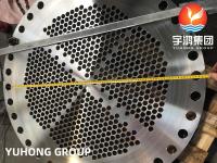 China ASME SA965 F321H Heat Exchanger Boiler Pressure Vessel Tube Sheet for sale