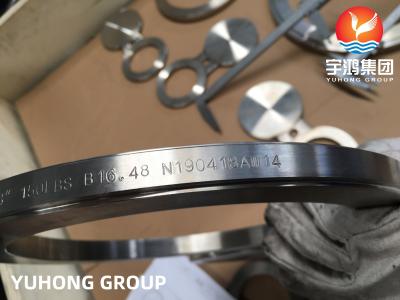 China Spectacle Blind Flange, ASTM A182 F316L Stainless Steel Figure 8 Flange, RF ASME B16.48 for sale