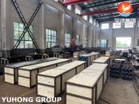 China ASTM A376 TP347H S34709 Stainless Steel High Frequency Welded Spiral Fin Tube for sale