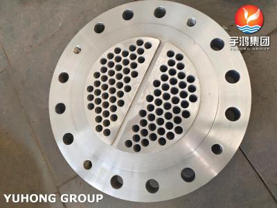 China Heat Exchanger Stationary Tubesheet Stainless Steel ASME SA182  F304/304L 08X18H10 for sale