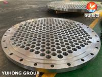China 1.4541 Tube Plate EN10028-7 Forged Tubesheet For Heat Exchanger for sale