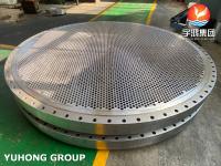 China 1.4541 Tube Plate EN10028-7 Forged Tubesheet For Heat Exchanger for sale