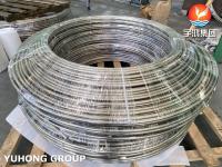 China ASTM A269 TP316/316L Stainless Steel Heat Exchanger Coil Tube Bright Annealed for sale