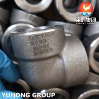 China ASTM A105 Carbon Steel Fittings Socket Weld 90Deg LR Elbows 3000LBS ASME B16.11 for sale