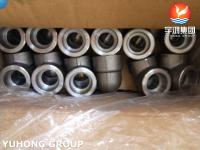 China ASTM A105 Carbon Steel Fittings Socket Weld 90Deg LR Elbows 3000LBS ASME B16.11 for sale