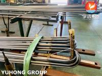 China ASME SA213 TP316Ti Stainless Steel U Bend Tube 1.65mm Min Thickness for sale