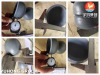 China ASME B16.9 ASTM A234 WPB Carbon Steel Pipe Fittings Black Coated Fittings for sale