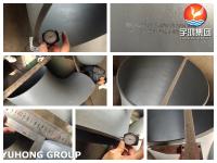 China ASME B16.9 ASTM A234 WPB Carbon Steel Pipe Fittings Black Coated Fittings for sale
