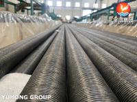 China L Type Finned Pipe A179 Carbon Steel Fin tube Al Fin For Air Cooler for sale