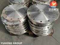 China ASME B16.5 ASTM A105 / A105N Carbon Steel Blind Flange Forged BLRF Flange for sale