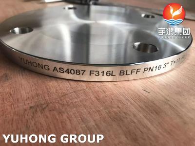 China AS4087 F316L  BIind FF Stainless Steel Flanges for sale