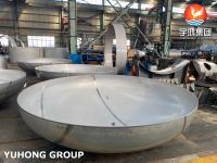 China ASTM EN Heat Exchanger Parts Tube sheet Botton Head Shell for sale