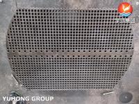 China EN 10025-2 S235JR Carbon Steel Baffles Customized Heat Exchanger Baffle Plate for sale