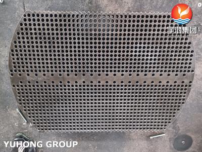 China EN 10025-2 S235JR Carbon Steel Baffles Customized Heat Exchanger Baffle Plate for sale