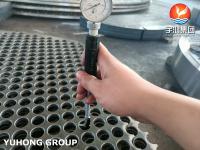 China EN 10025-2 S235JR Carbon Steel Baffles Customized Heat Exchanger Baffle Plate for sale