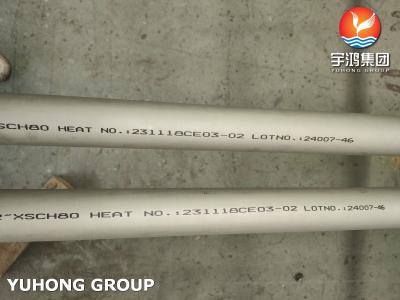 China Water Treatment ASTM A790 UNS S32750 Seamless Super Duplex Stainless Steel Pipes for sale