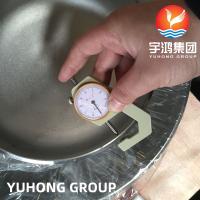 China ASME SA403 Butt Weld Fittings 316L Seamless Cap for sale