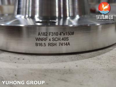 China Stainless Steel Flanges A182 F310 B16.5 S31000 WN BL FLANGE for sale