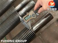 China Carbon Steel ASTM A106 GR.B High Frequency Welding U-Fin Tube for sale