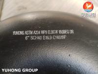 China Alloy Steel Buttweld Fitting ASTM A234 WP9 180 Degree SR Elbow B16.9 for sale