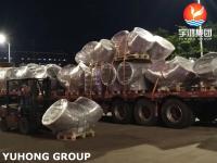 China EN 10253-2 1.4541 Large Diameter Butt Weld Fitting 90 Deg Elbow for sale