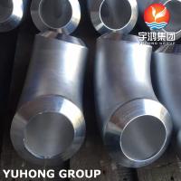China EN 10253-2 1.4541 Large Diameter Butt Weld Fitting 90 Deg Elbow for sale