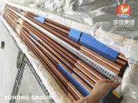 China C12200 Integral Low Finned Tube Copper Alloy Fin Tube For Evaporator for sale