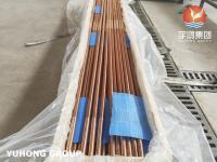 China C12200 Integral Low Finned Tube Copper Alloy Fin Tube For Evaporator for sale